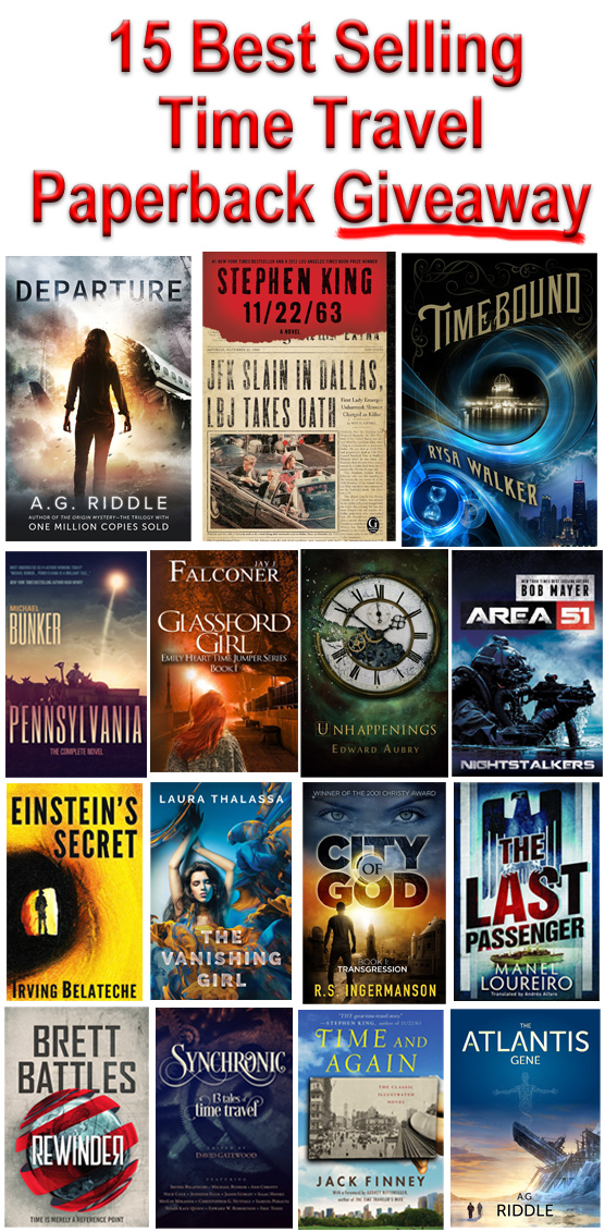 15 Best Selling Time Travel Paperbacks